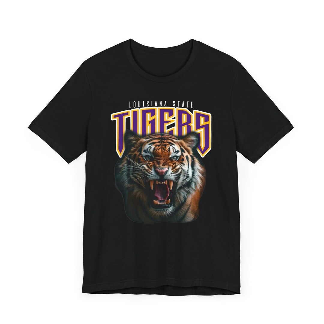 Retro LSU Tigers Shirt, LSU Tigers 90s Style Shirt, Vintage LSU Tigers ...