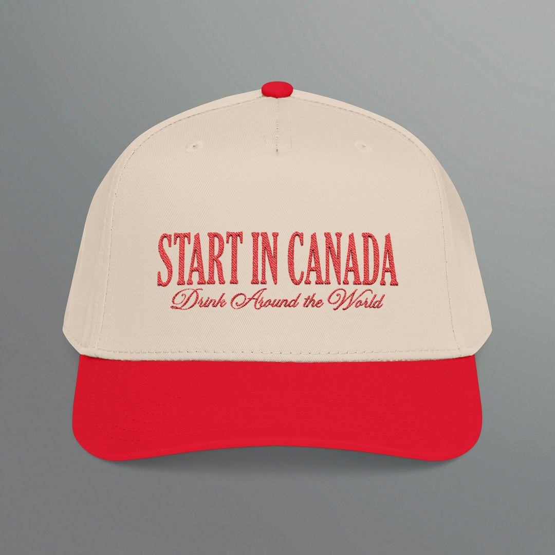 Otto Brand Epcot Start in Canada Drink Around the World Tour Hat, Low ...