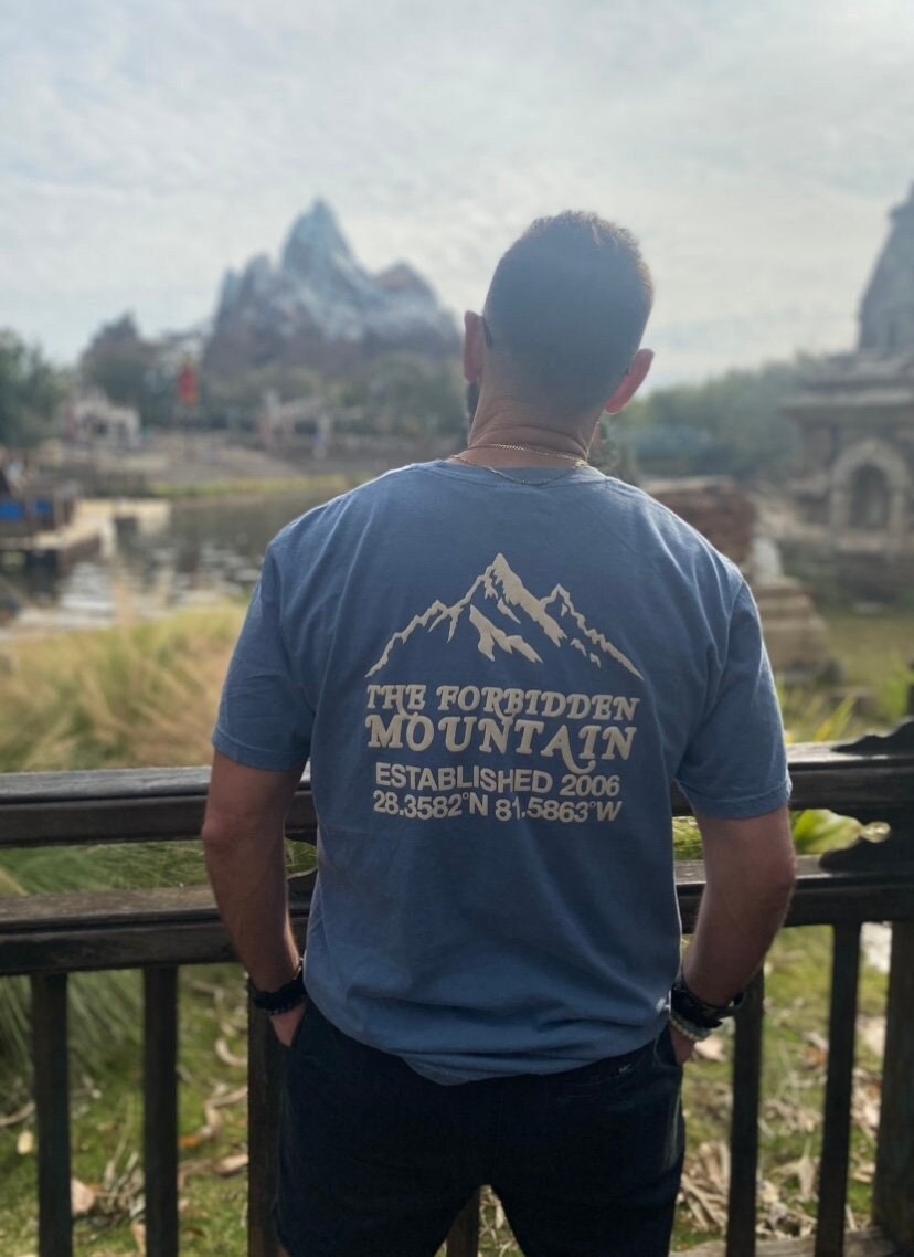 Disney Expedition Everest Forbidden Mountain Tee, Subtle Disney Shirt ...