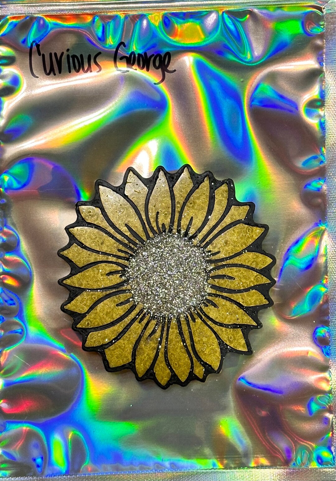 Curious George Flower Freshie - Etsy