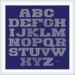 Blackwork Sampler Alphabet Letters Silhouette Geometric Ornament Font ...