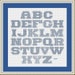 Blackwork Sampler Alphabet Letters Silhouette Geometric Ornament Font ...