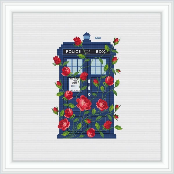 Doctor Who Cross Stitch - Etsy