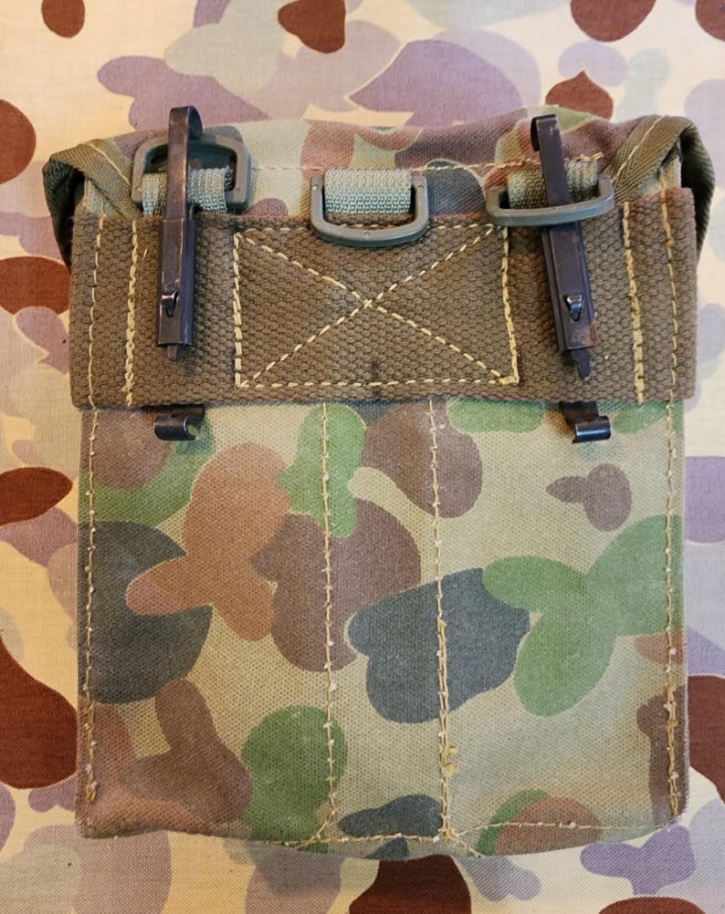 Auscam Dpcu Minimi Pouch Webbing Magazine Mag Steyr M249 Australian ...