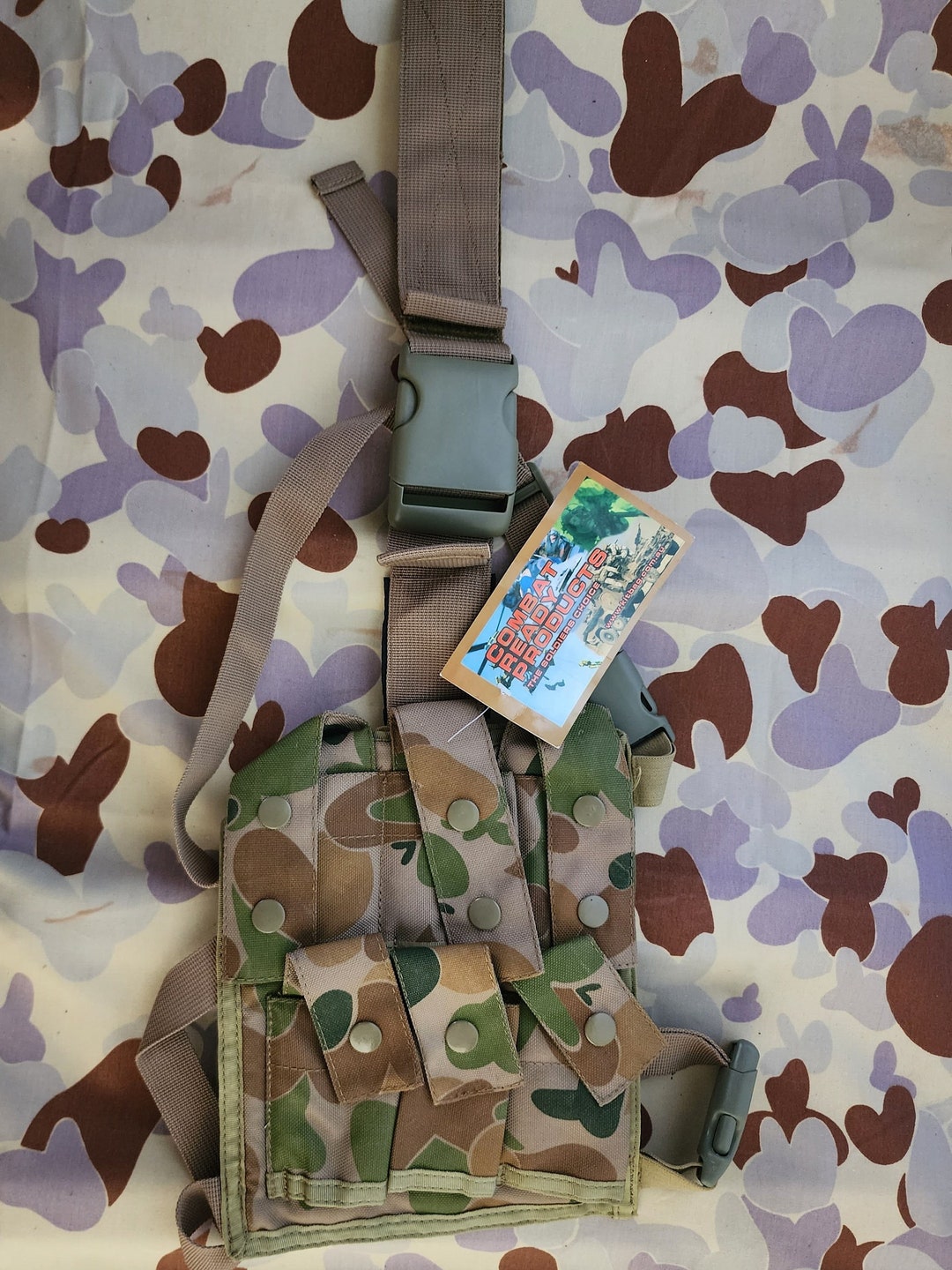 Auscam Dpcu 40mm Grenade Drop Leg Webbing Panel Pouch - Etsy