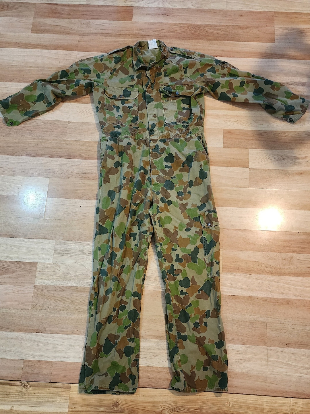 Large Australian Army Dpcu Auscam Camouflage Overalls Coverall Jumpsuit ...