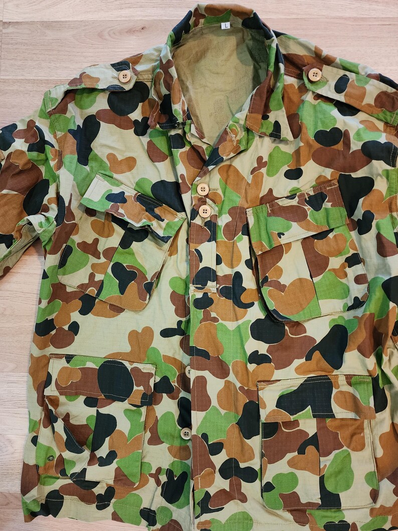 Large Repo Australian Army Dpcu Auscam Camouflage Combat Shirt Trousers ...