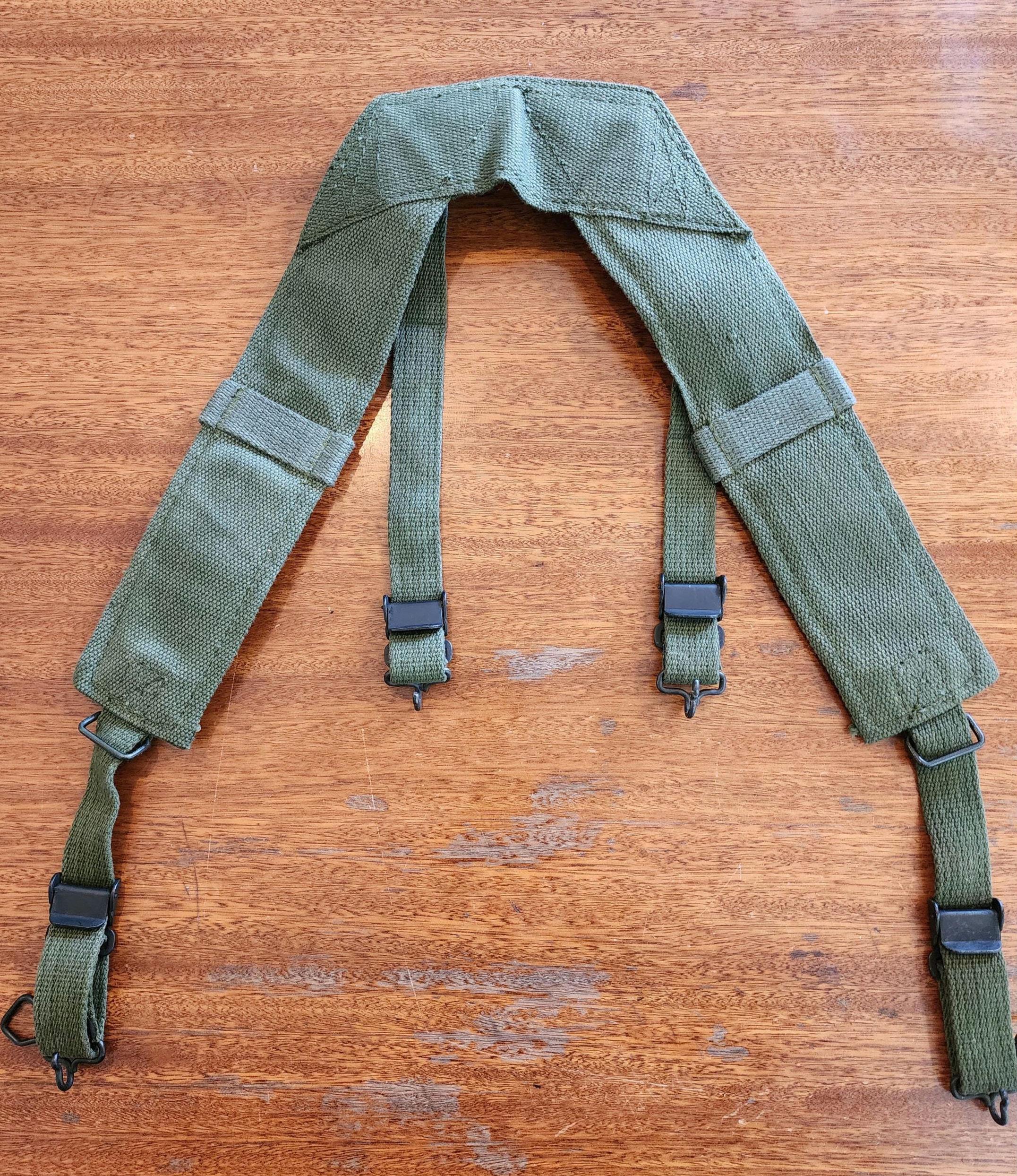 Australian Army 1972 Vietnam Era M56 Webbing Belt H Harness New Old ...