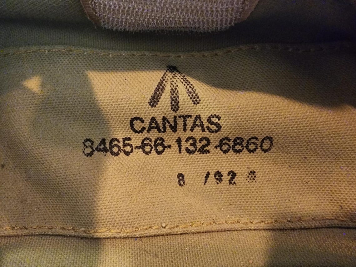 Auscam Dpcu Minimi Pouch Webbing Magazine Mag Steyr M249 Australian ...