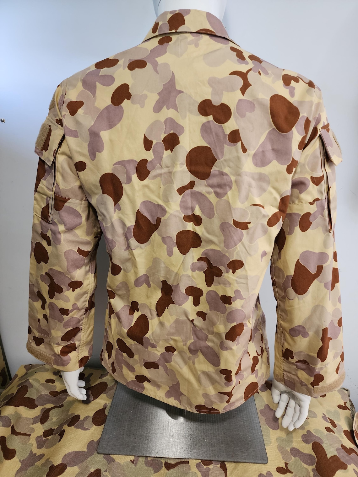 New Medium Australian Army DPDU Desert Auscam Camouflage Combat Shirt ...
