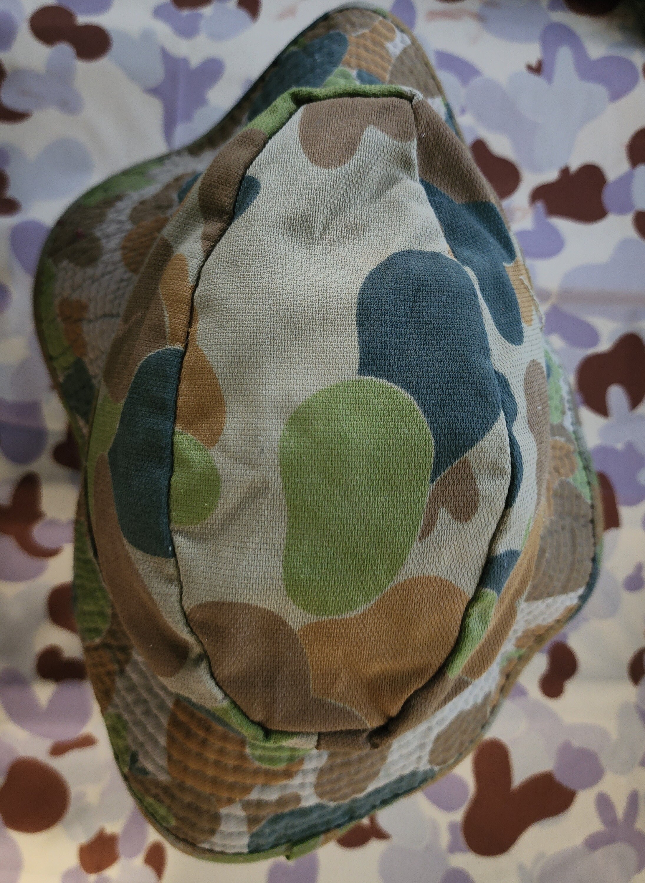 Small Australian Army Dpcu Auscam Camouflage Giggle Bucket Boonie Hat ...