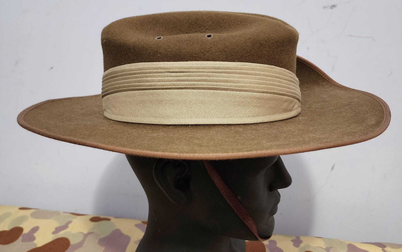 Australian Army Slouch Hat Rising Sun Badge Puggaree Medium Size 57 - Etsy