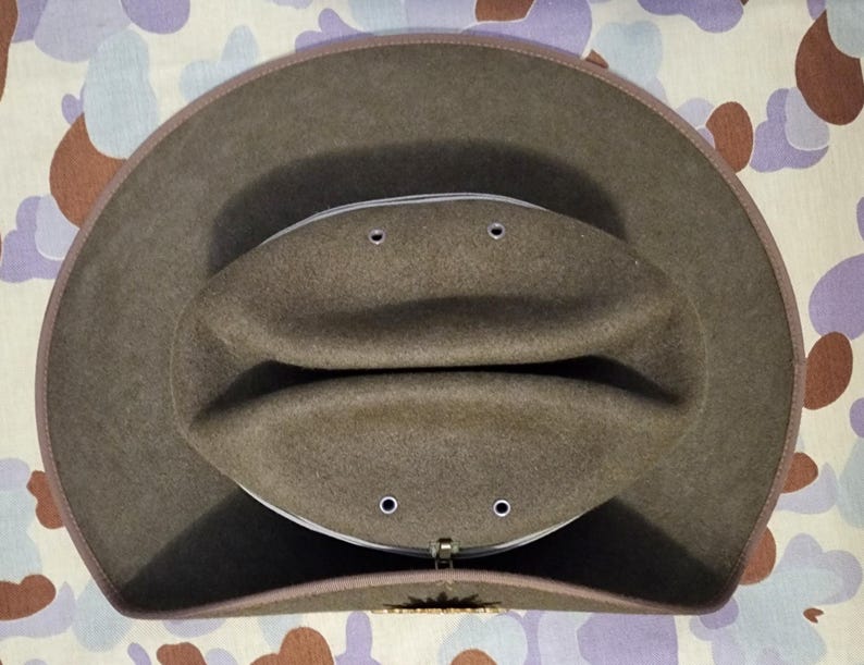 Australian Army Slouch Hat Rising Sun Badge Puggaree Medium Size 57 - Etsy