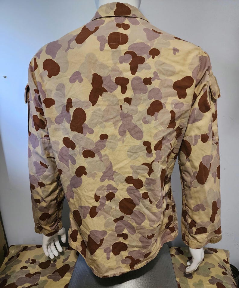 Large Australian Army DPDU Desert Auscam Camouflage Combat Shirt Camo ...