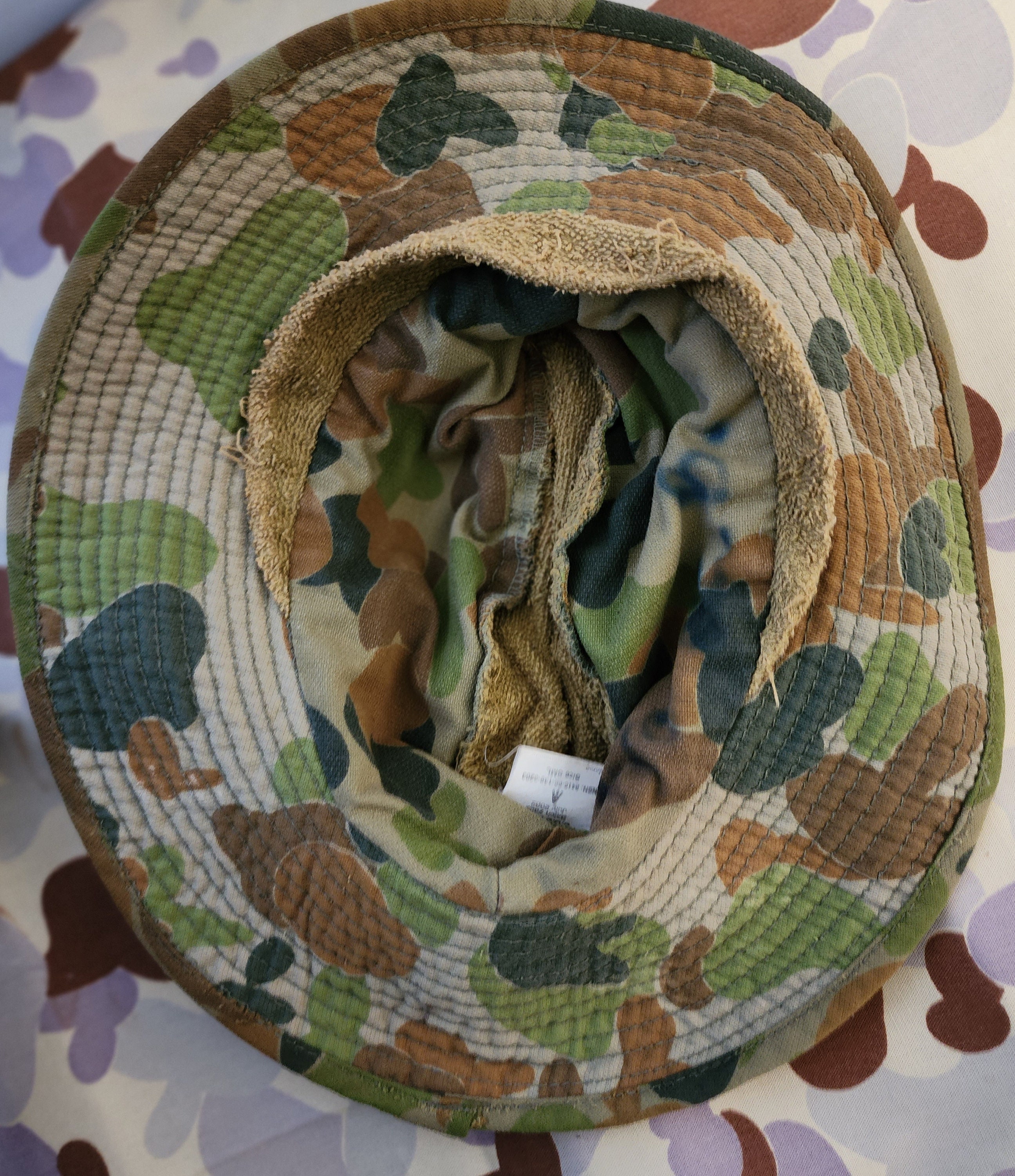 Small Australian Army Dpcu Auscam Camouflage Giggle Bucket Boonie Hat ...