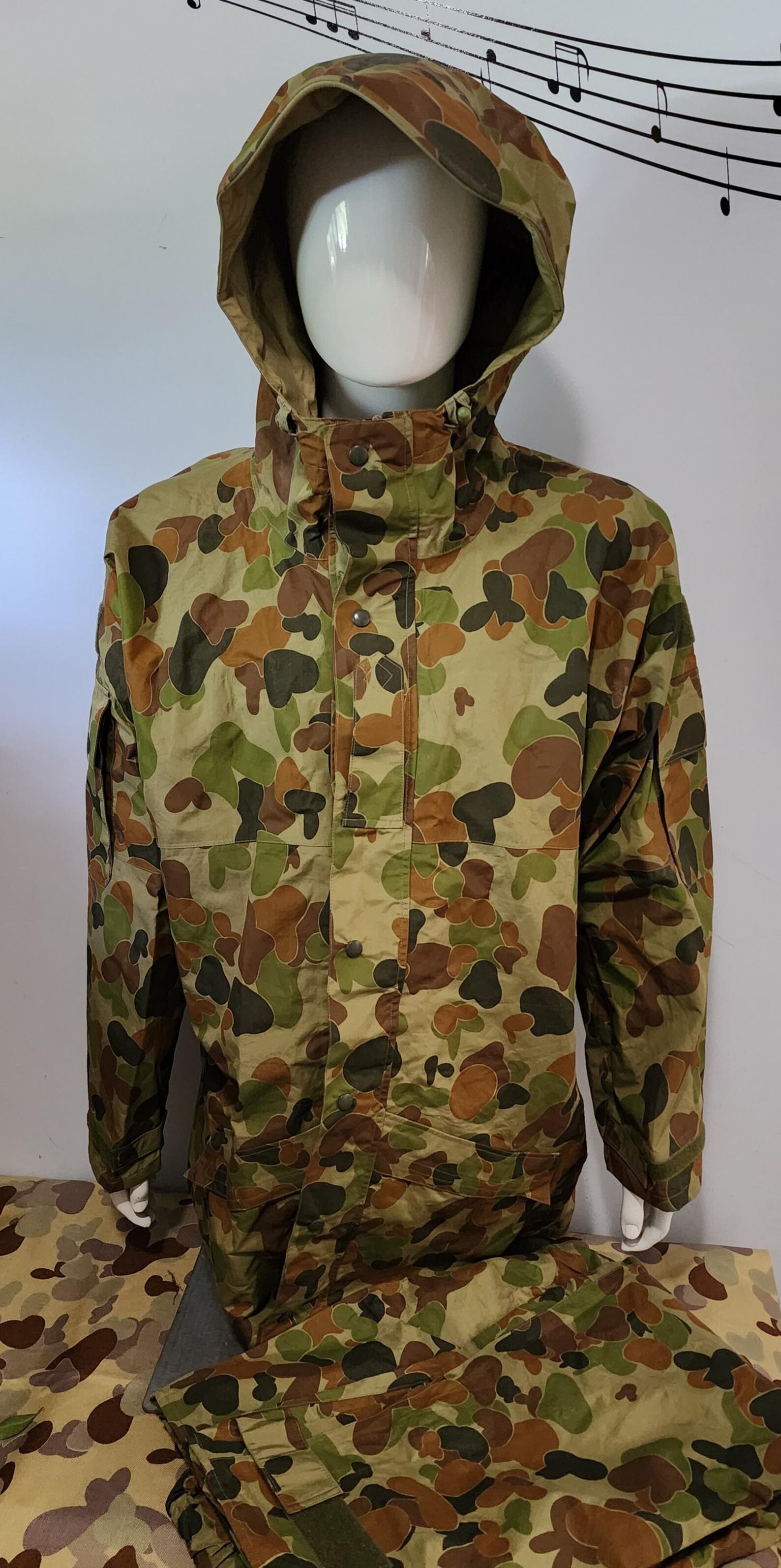 2009 Extra Large XL DPCU Australian Army Wet Weather Rain Jacket ...