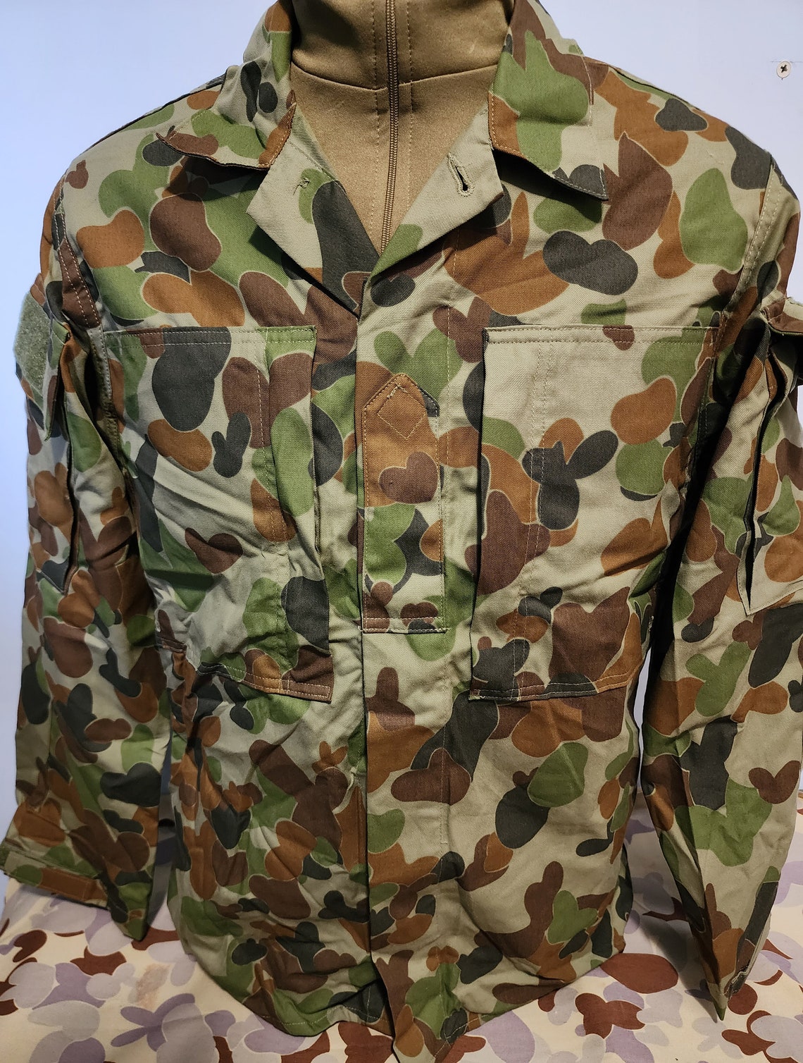 New Old Stock Small Australian Army Dpcu Auscam Camouflage Combat Field ...