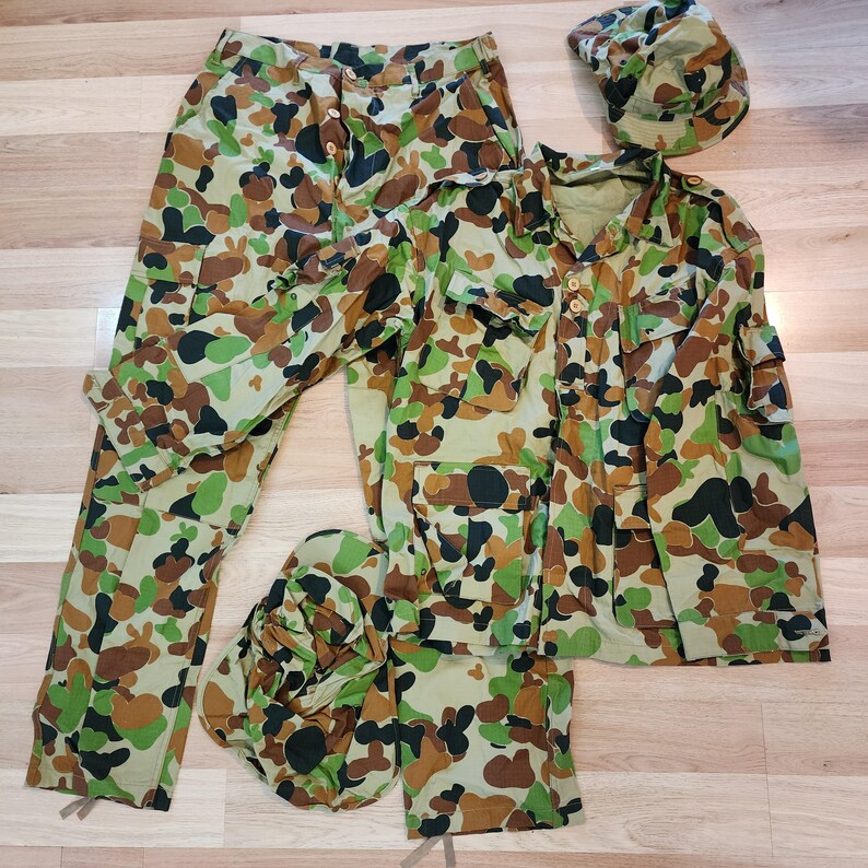 Large Repo Australian Army Dpcu Auscam Camouflage Combat Shirt Trousers ...
