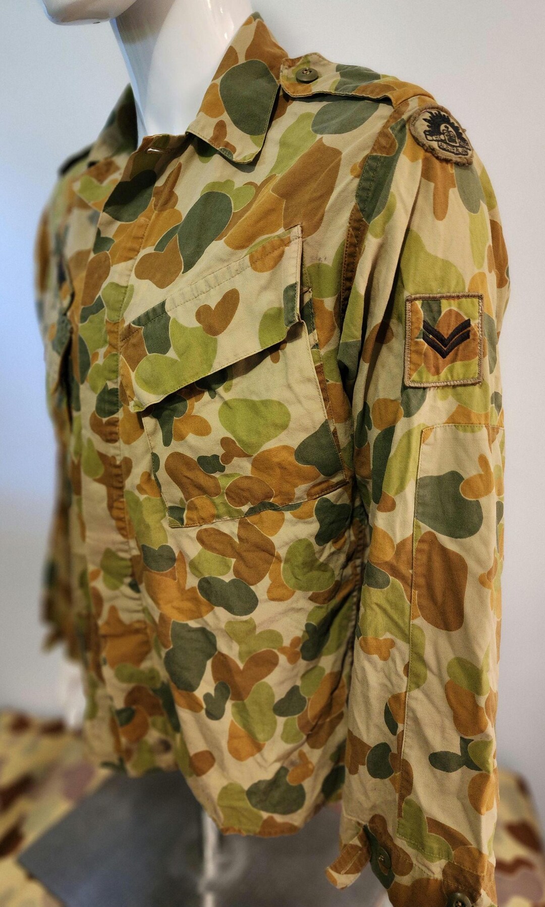 Large 105cm 14 Inch Australian Army Dpcu Auscam Camouflage Combat Field ...