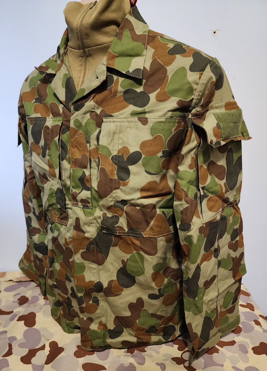 New Old Stock Small Australian Army Dpcu Auscam Camouflage Combat Field ...