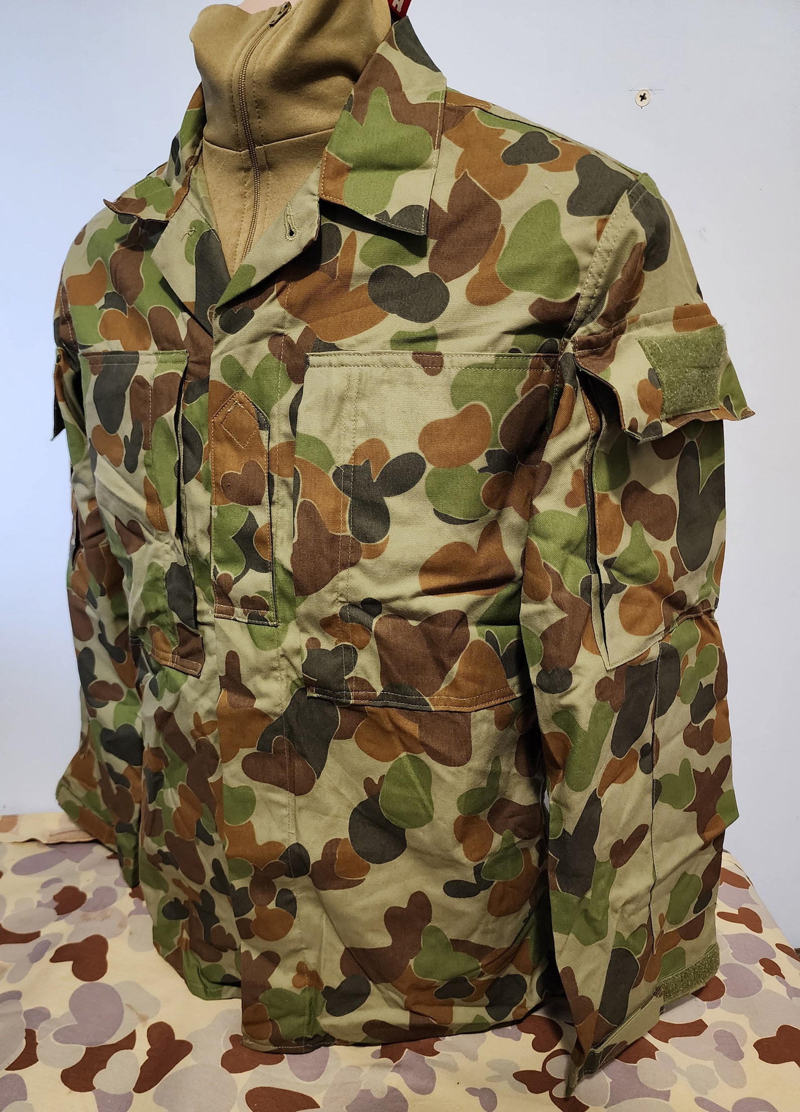 New Old Stock Small Australian Army Dpcu Auscam Camouflage Combat Field ...