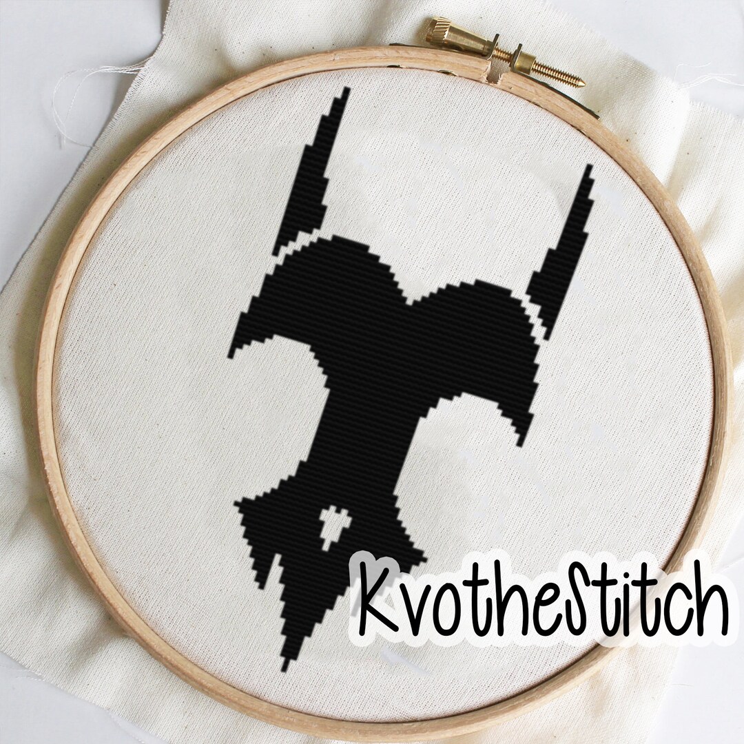 Blitzo Mark Helluva Boss Cross Stitch Pattern - Etsy