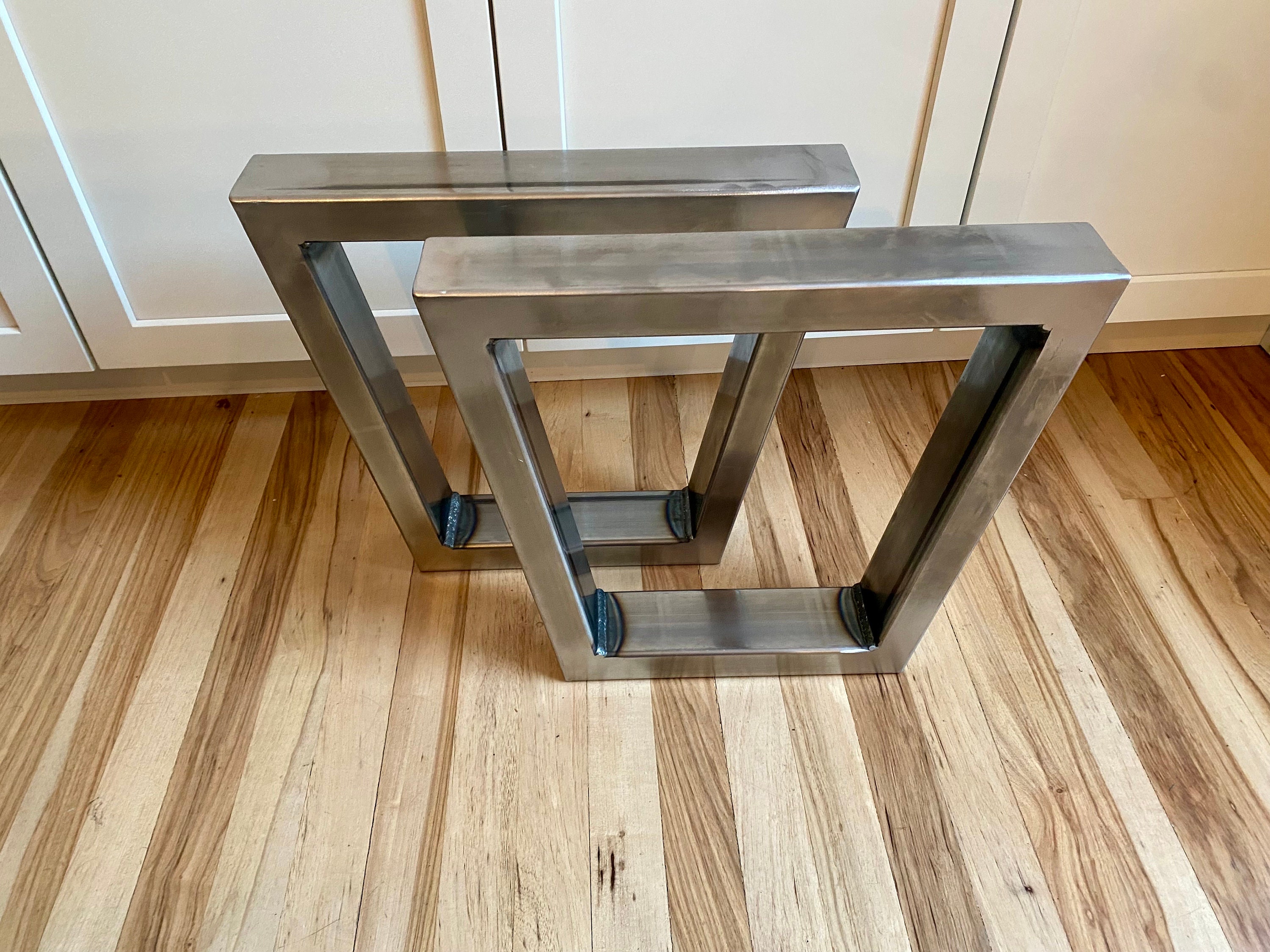 Metal Trapezoid Coffee Table Legs - Etsy