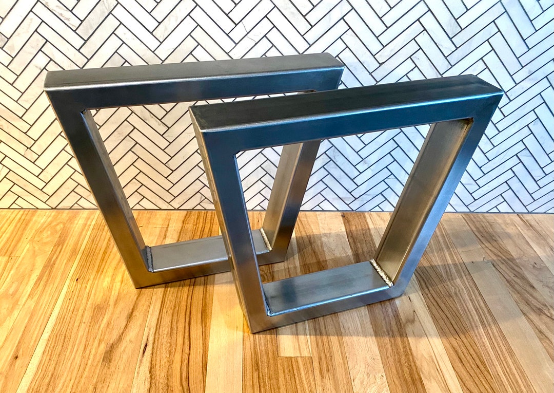 Metal Trapezoid Coffee Table Legs - Etsy