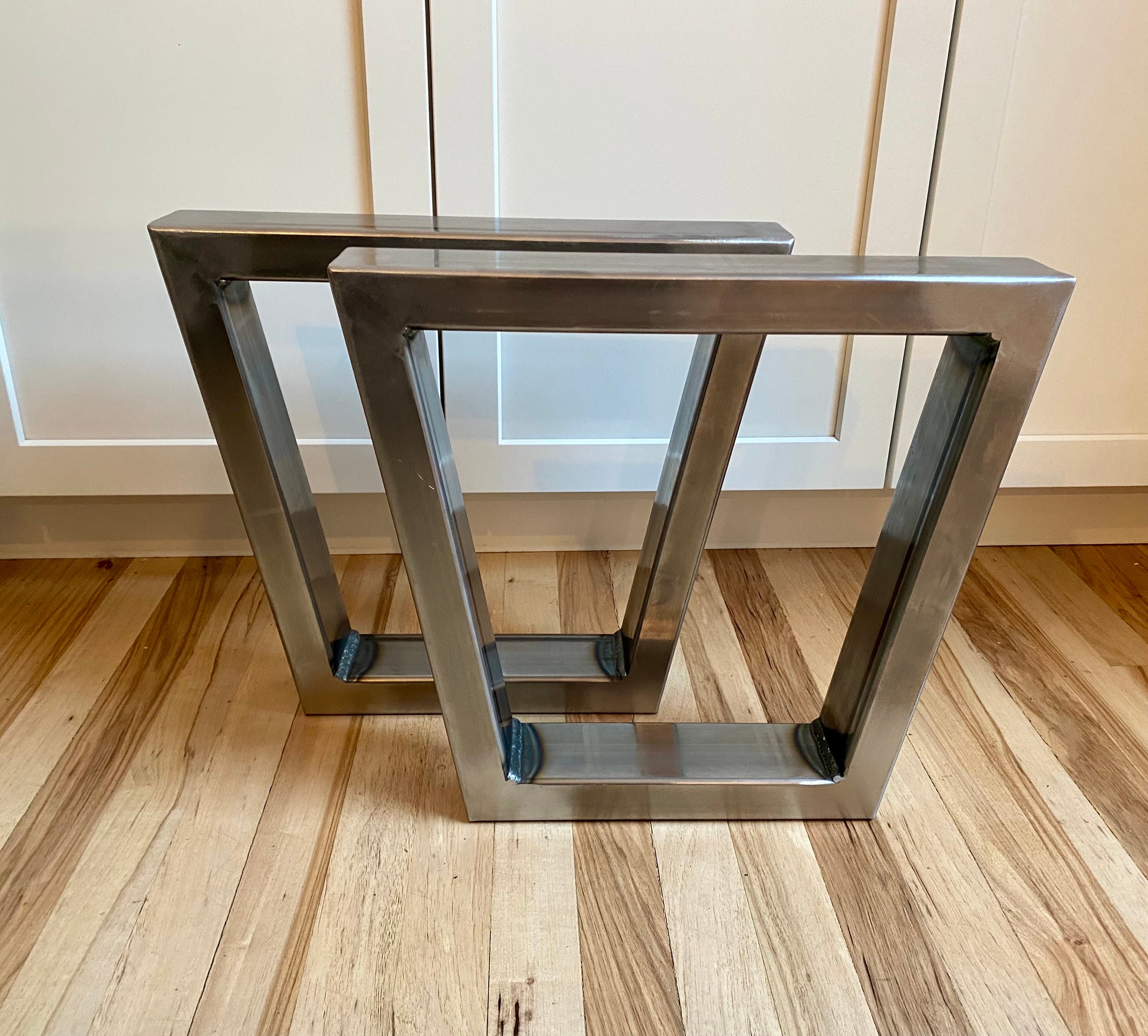 Metal Trapezoid Coffee Table Legs - Etsy