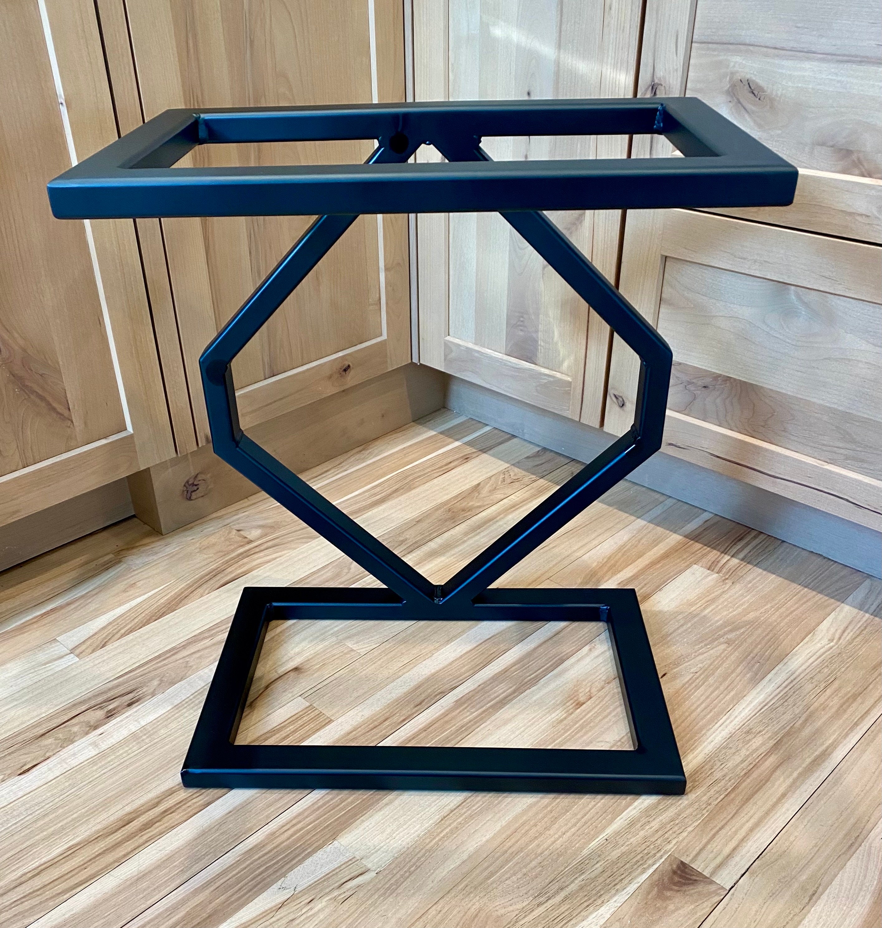 Diamond C-table Base - Matte Black - Etsy