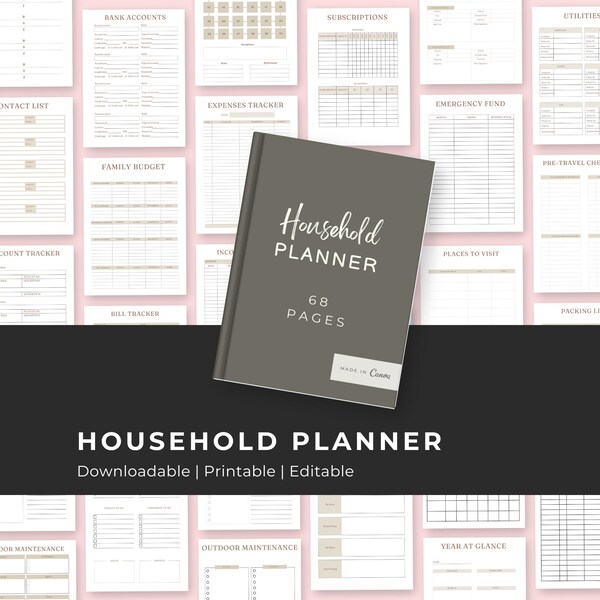 Printable Organizers - Etsy