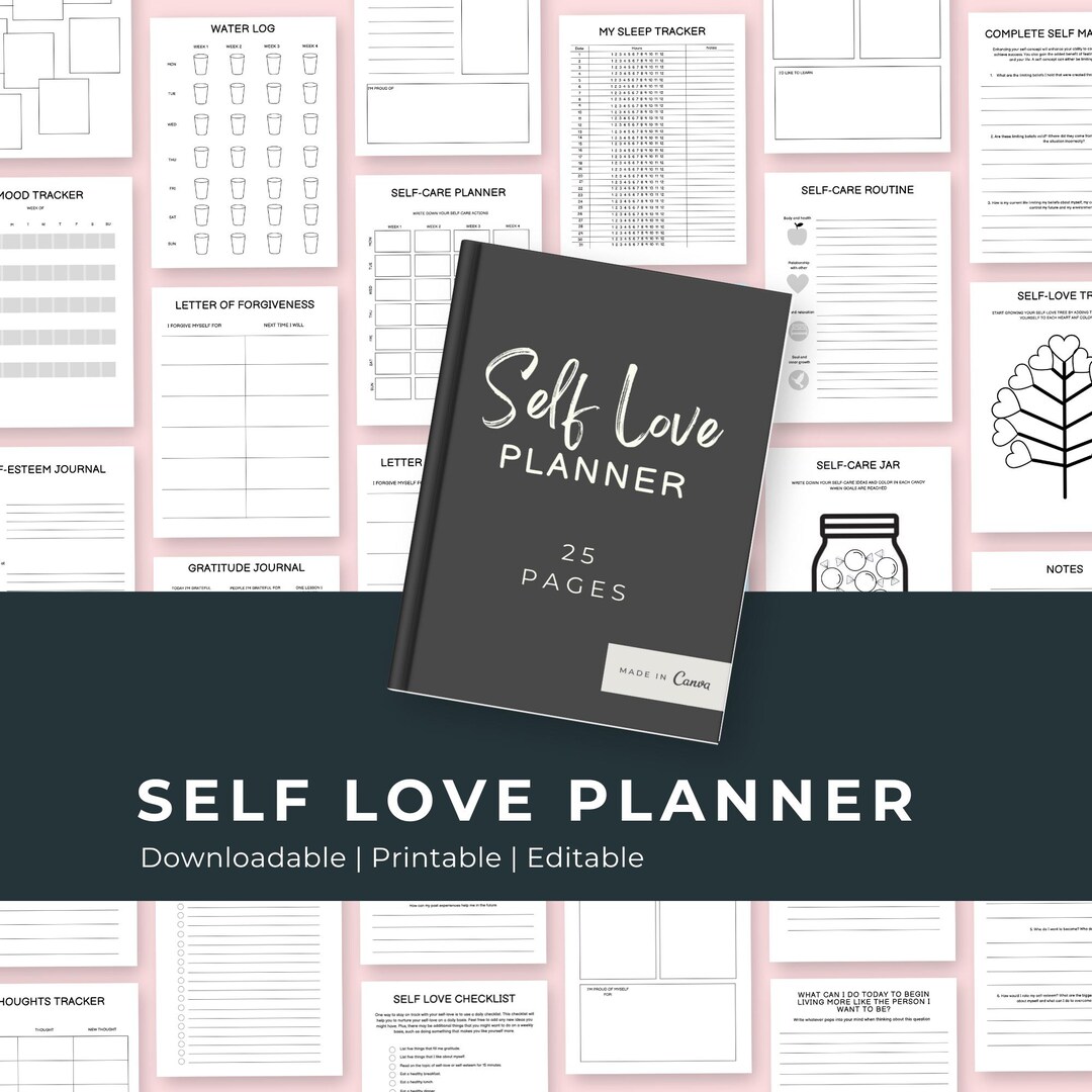Self-love & Life Coach Planner | Digital Self-love Template | Self Love Journal | Life Coach ...