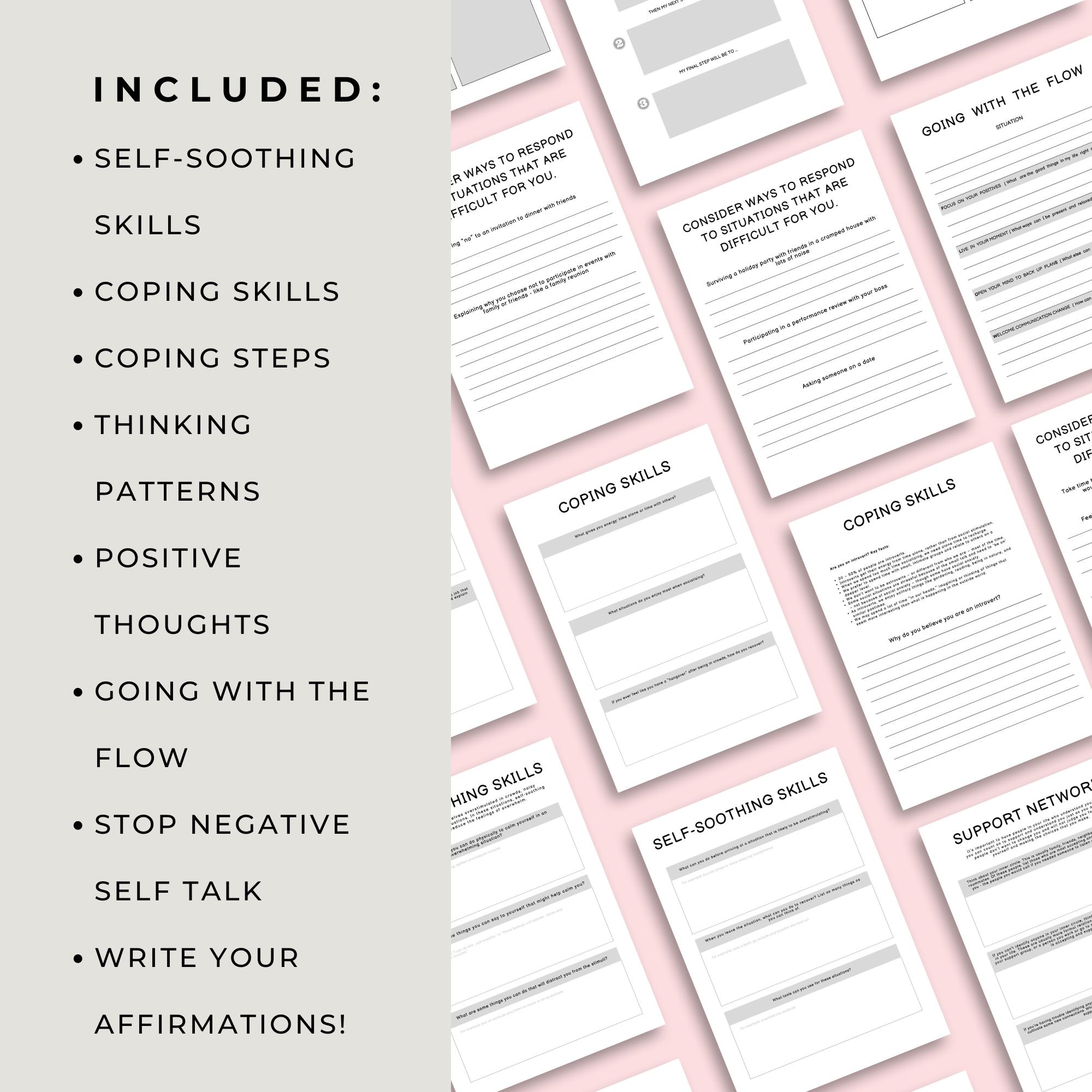 Introvert Journal Printable Being an Introvert Journal Introvert ...