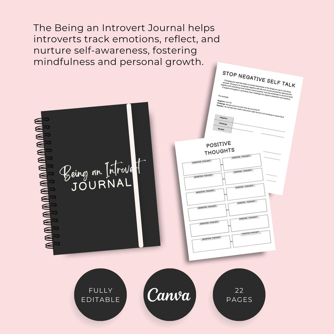 Introvert Journal Printable Being an Introvert Journal Introvert ...