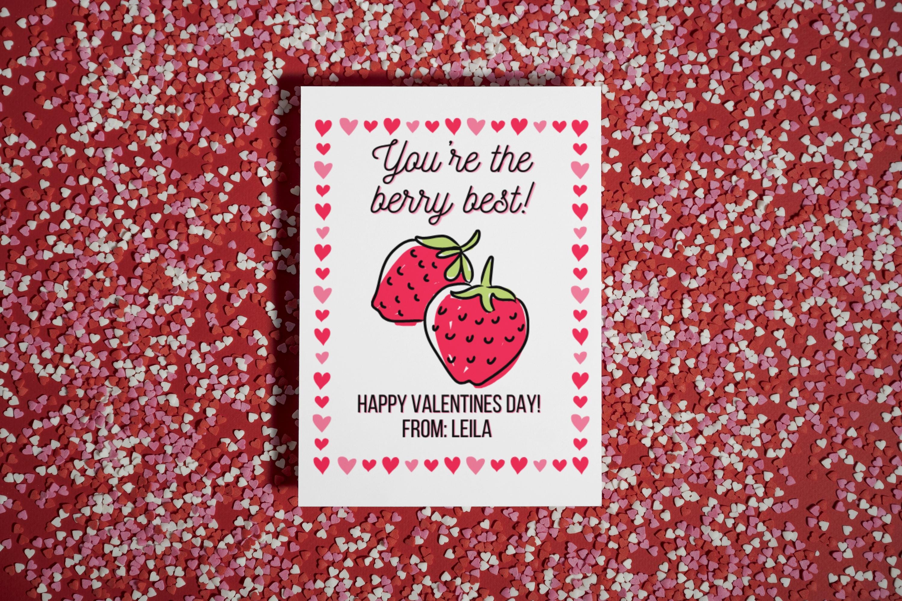 Valentines Day Cards for Class, Valentines Day Cards Printable and ...
