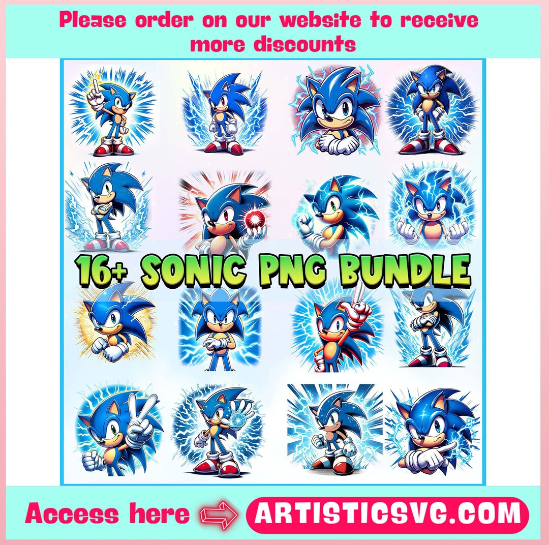 Sonic the Hedgehog Splash Bundle Png, Sonic the Hedgehog Splash and ...