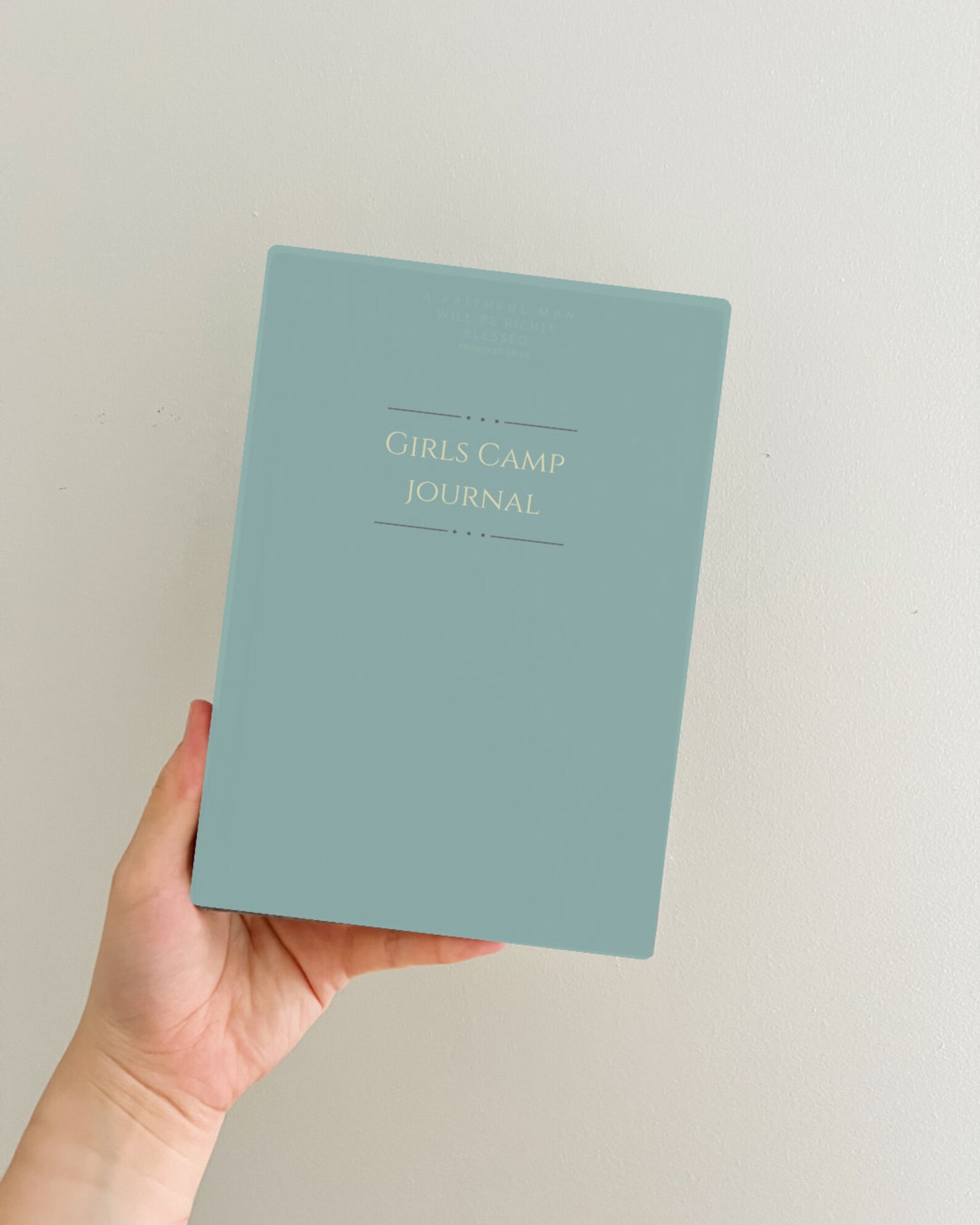 Girls Camp Journal, Summer Camp Journal, Christian Journal, Christian ...