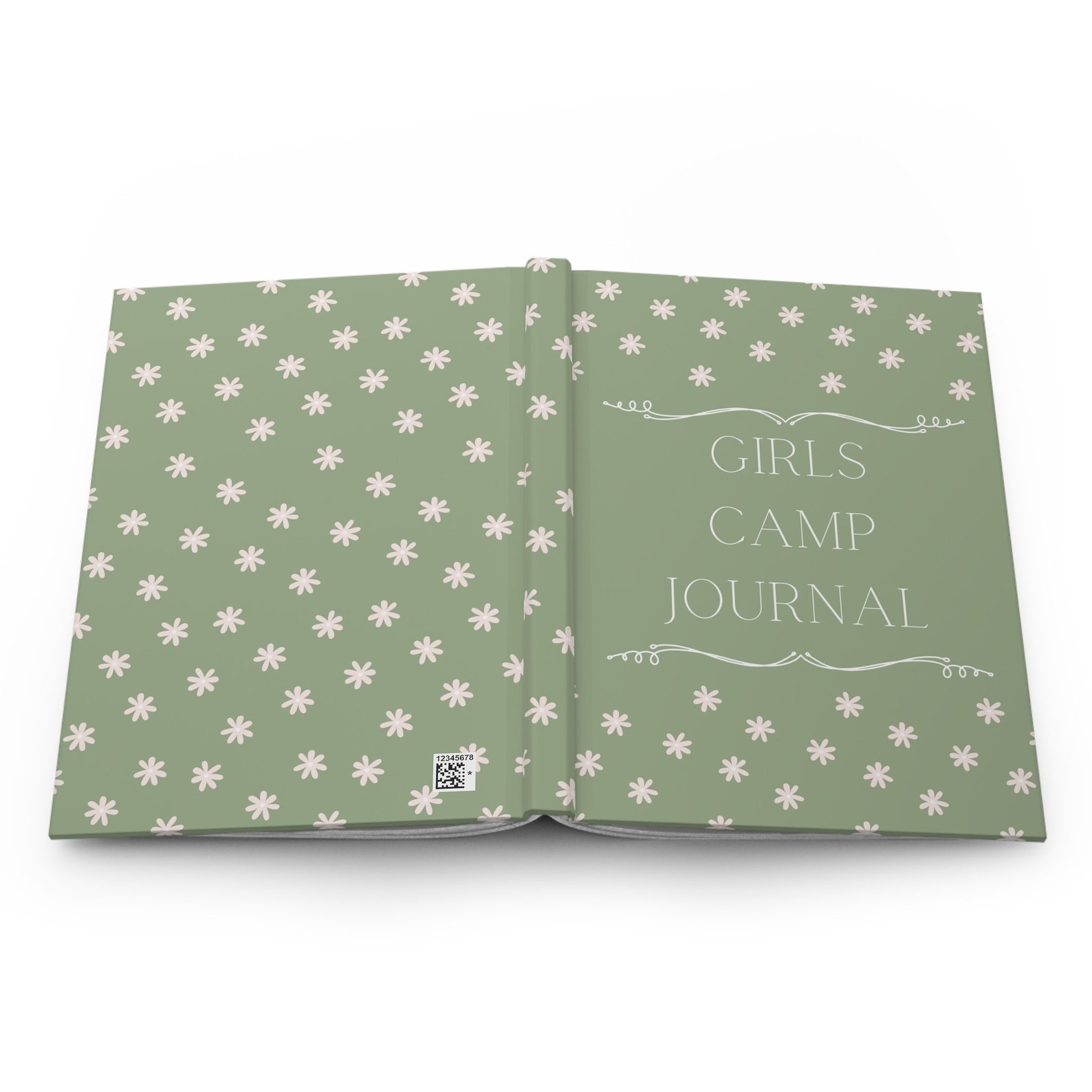 Floral Girls Camp Journal, Summer Camp Journal, Christian Journal ...