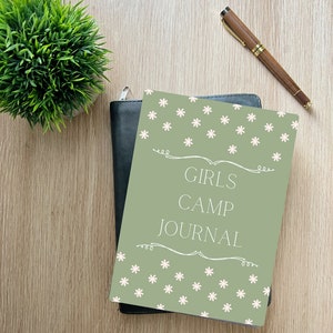 Floral Girls Camp Journal, Summer Camp Journal, Christian Journal ...