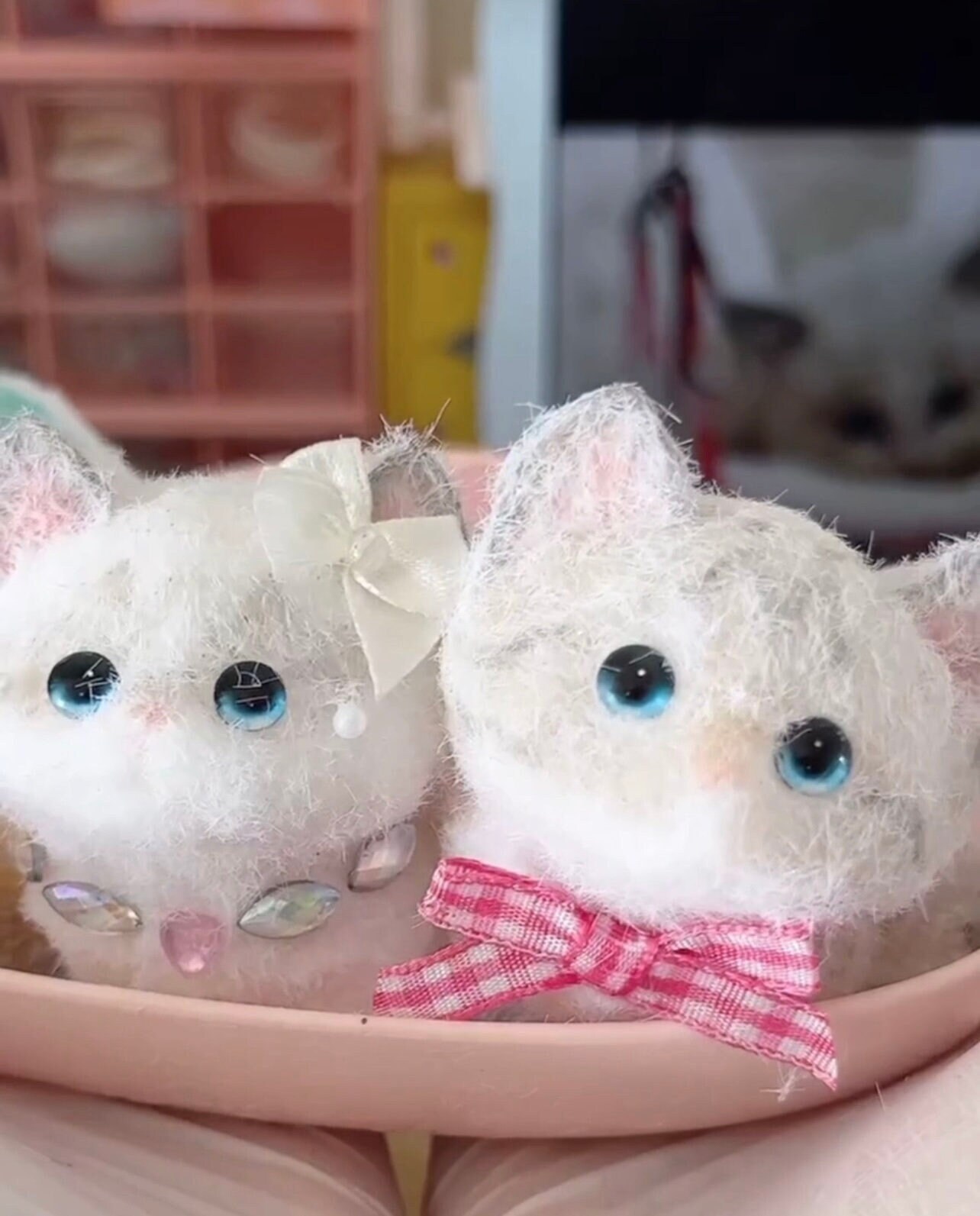 Customizable Hand-painted Kitten or Teddy Puppy Taba Squishy Toy, check ...