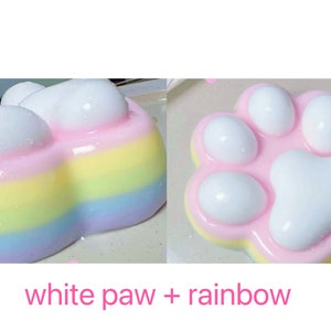 Huge Cat Paw Taba Squishy Toy, Pillow Size Stress Reliever, Paw Color ...