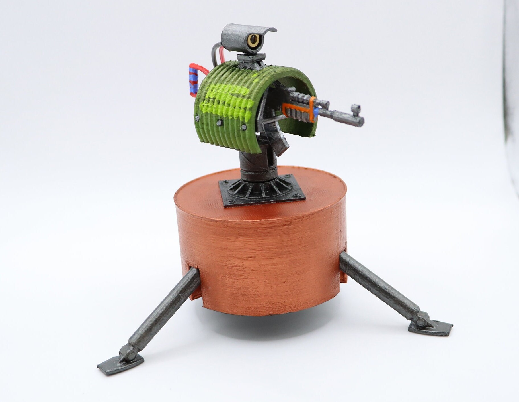 Rust Game 3D Printed Working Laser Auto Turret USB Desk Decor - Etsy ...