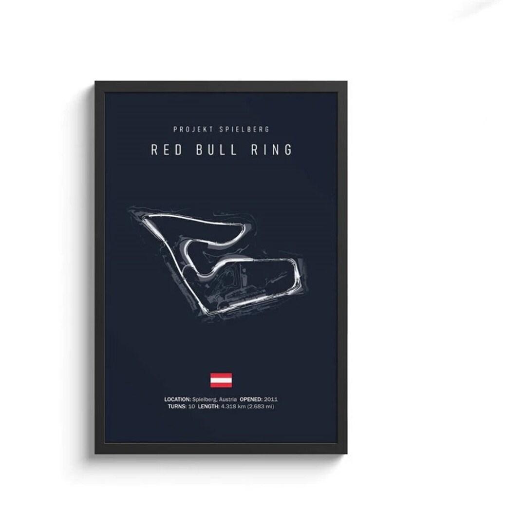 F1 Track Poster F1 2024 Calendar Track Posters Wall Art Decor Formula 1 ...