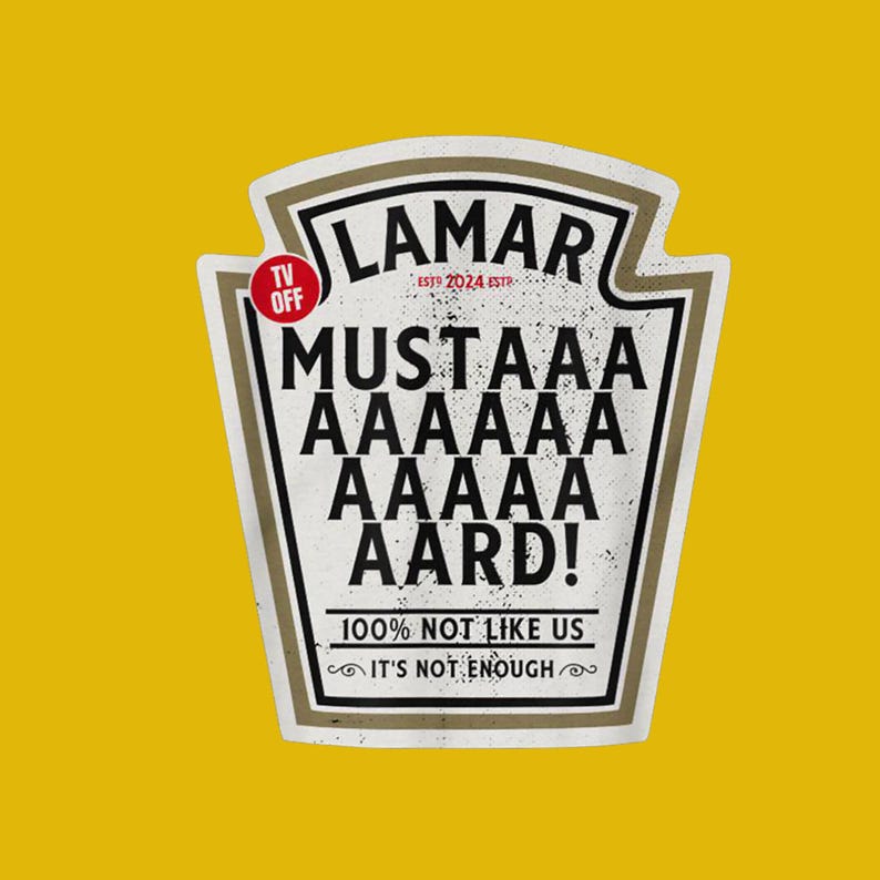 Mustard Lamar, Mustard Meme Png, TV Off, Hip Hop Music, Shirt Design ...