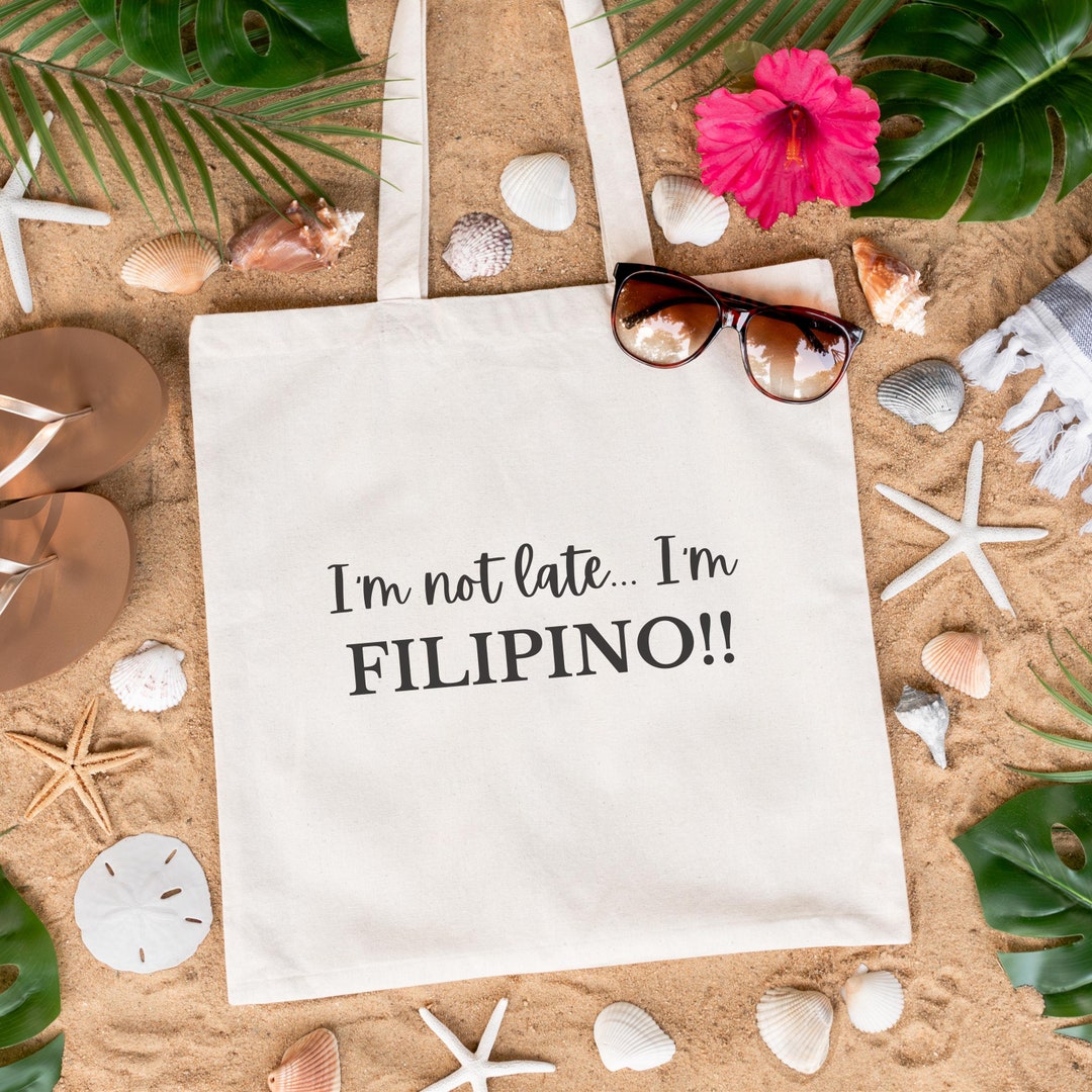 Filipino Tote Bag Funny Filipino Gift Canvas Tote Bag Gift for Tatay ...