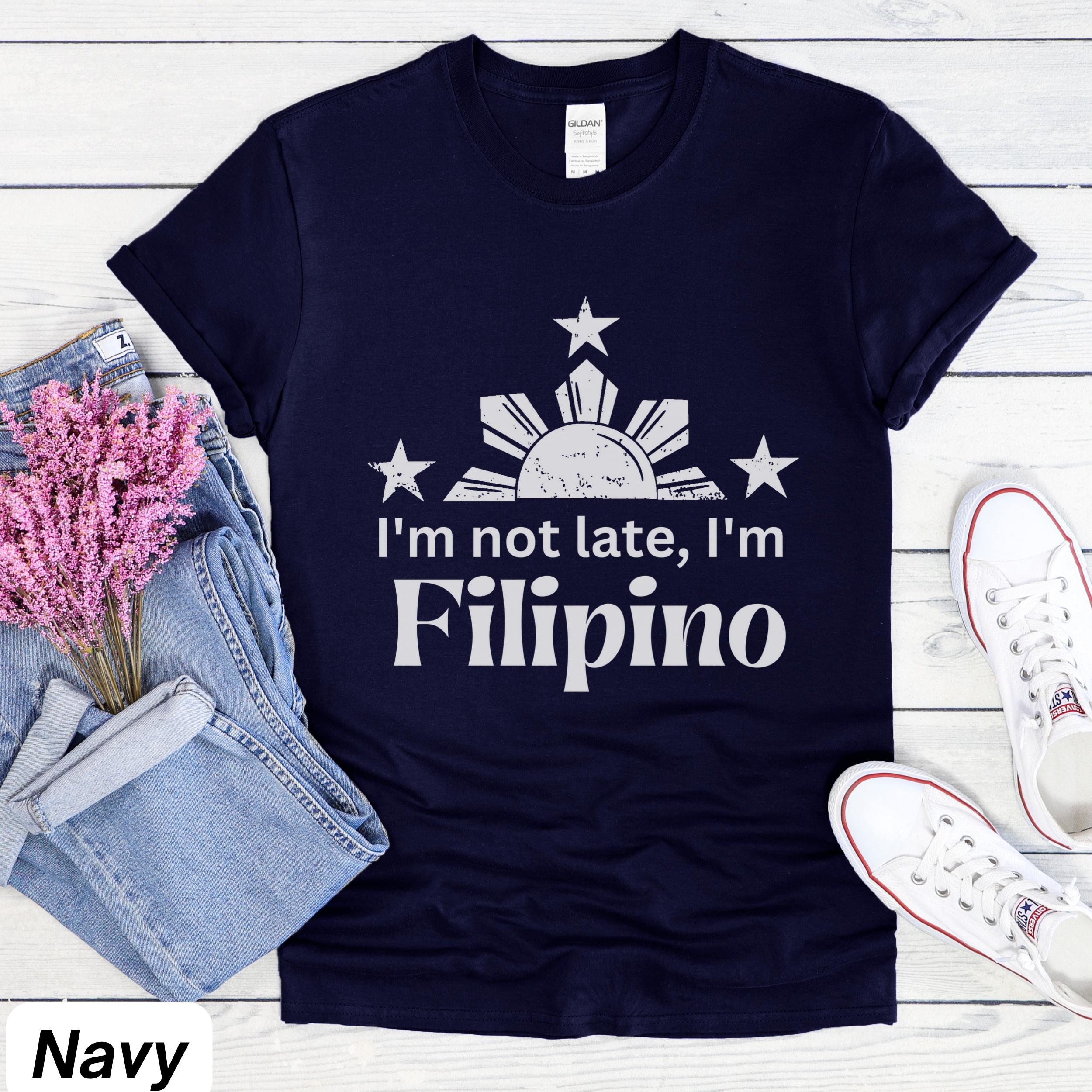 Funny Filipino Shirt Philippines Sun 3 Star Unisex T-shirt Filipino ...