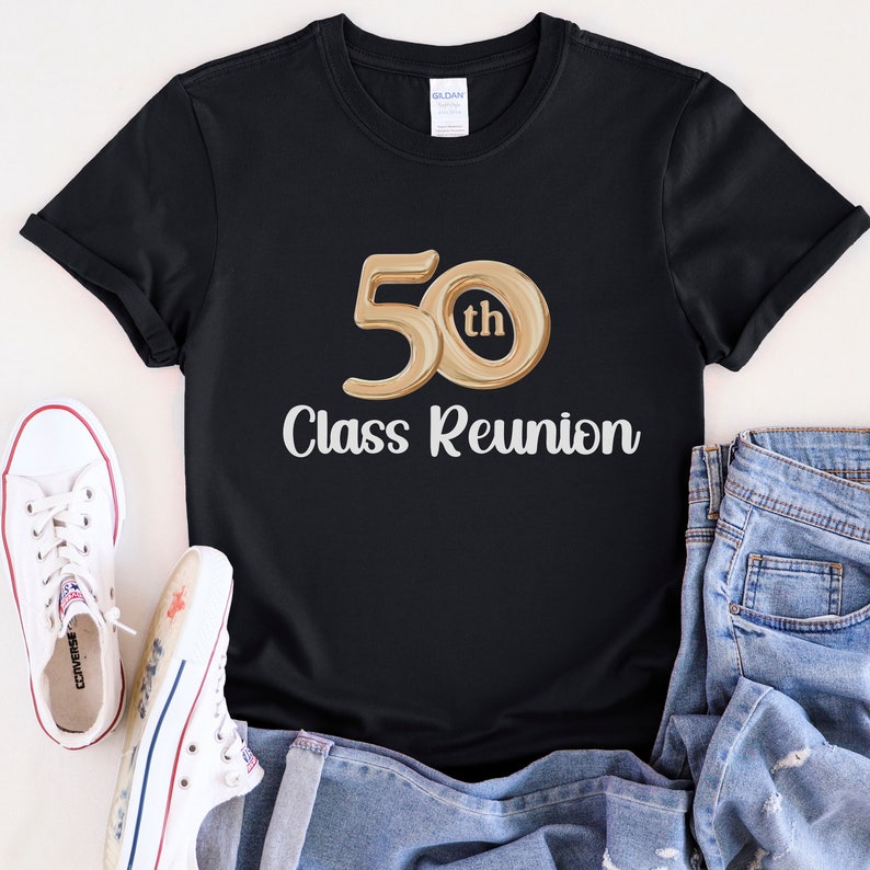 50th Class Reunion Group Tshirts Gift for 50th Class Reunion Favors for ...