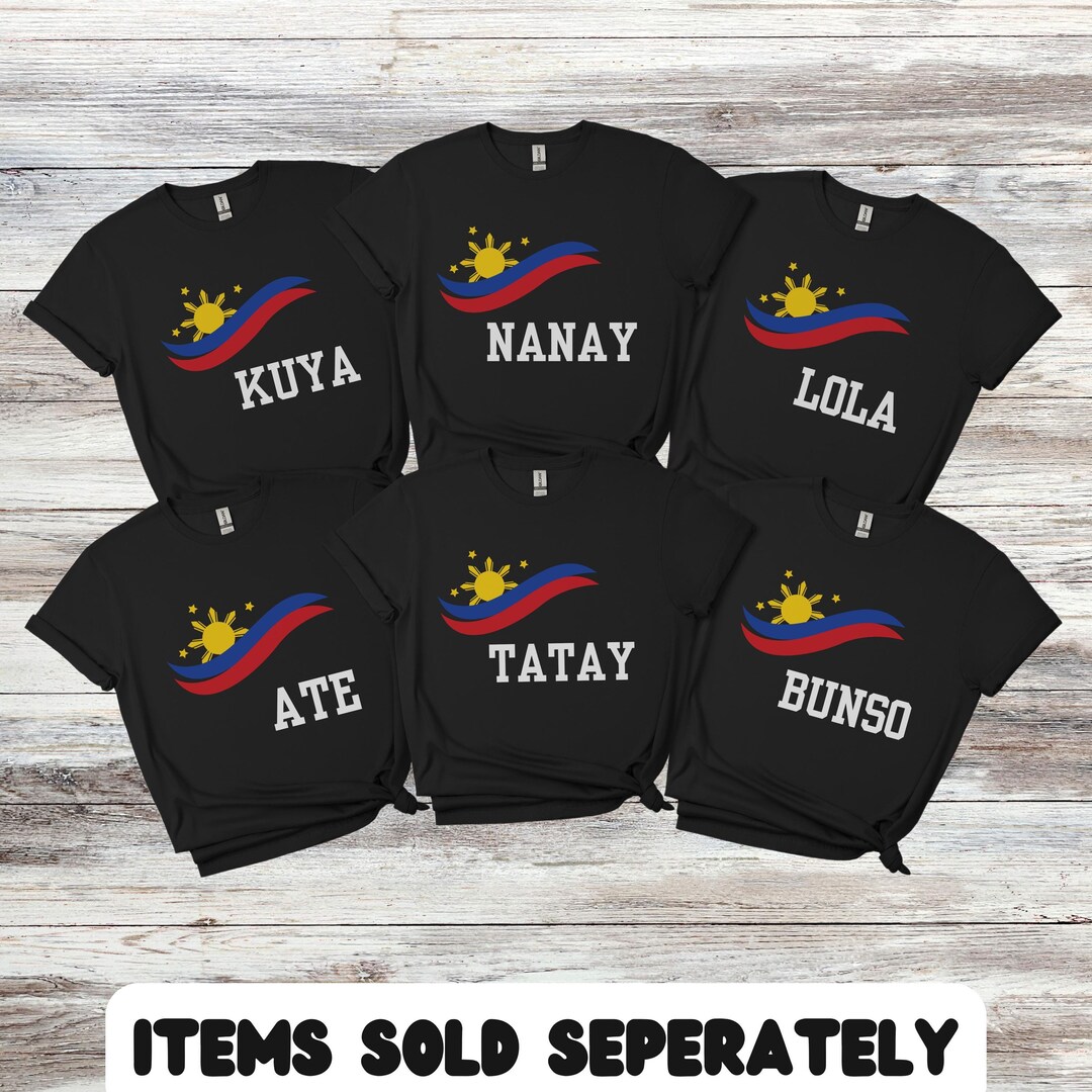 Philipppine Shirt Filipino T-shirt Family Group Matching Shirts ...