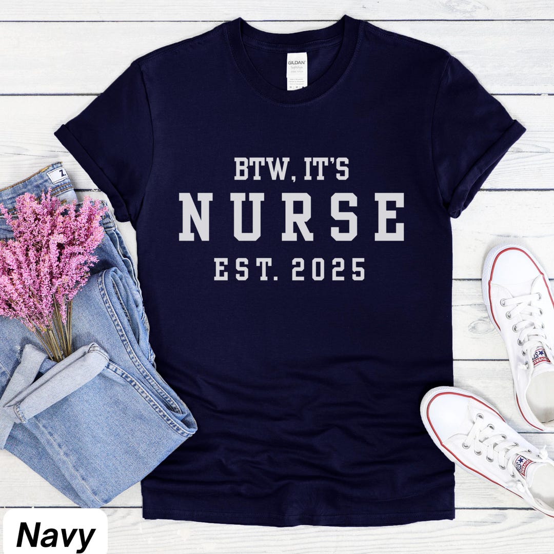 Future Nurse Graduation Gift Shirt New Nursing Est T-shirt Gift Night ...