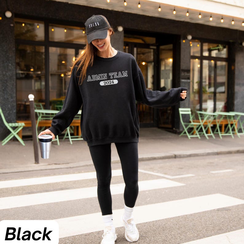 Personalized Admin Team Sweatshirt 2024 Custom Admin Crewneck Pullover ...